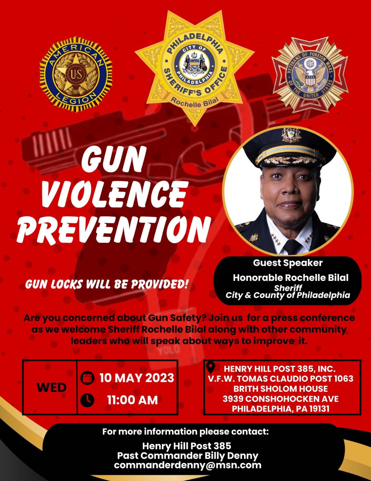 Philadelphia Sheriff's Office ~ Gun Violence Prevention Press ...